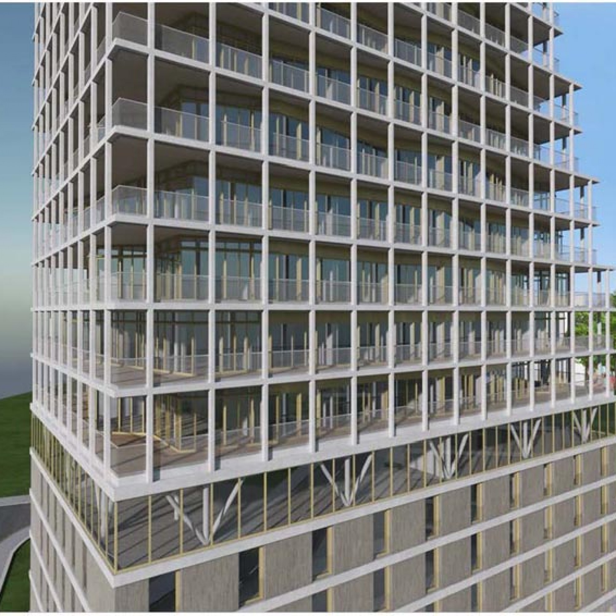 Fribourg, présentation lumineuse des gabarits d’un futur immeuble | Batimag