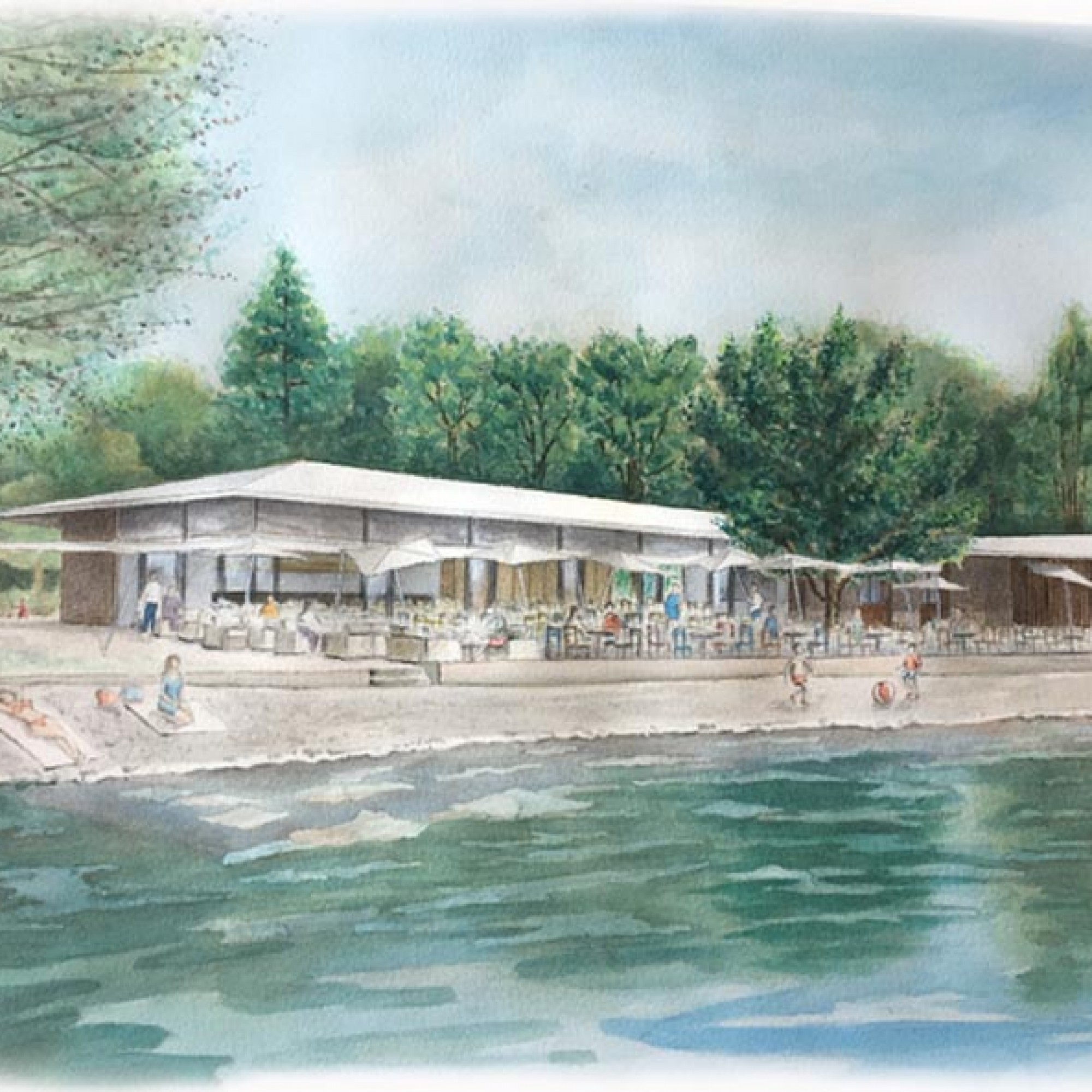 Perroy dévoile le projet de son nouveau restaurant de plage | Batimag