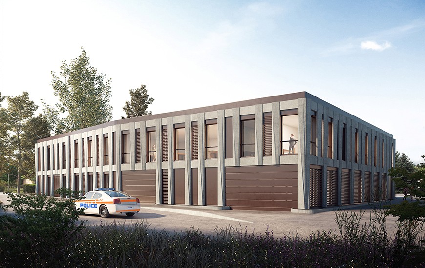 Nyon construit un nouvel hôtel pour les forces de police et de secours ...