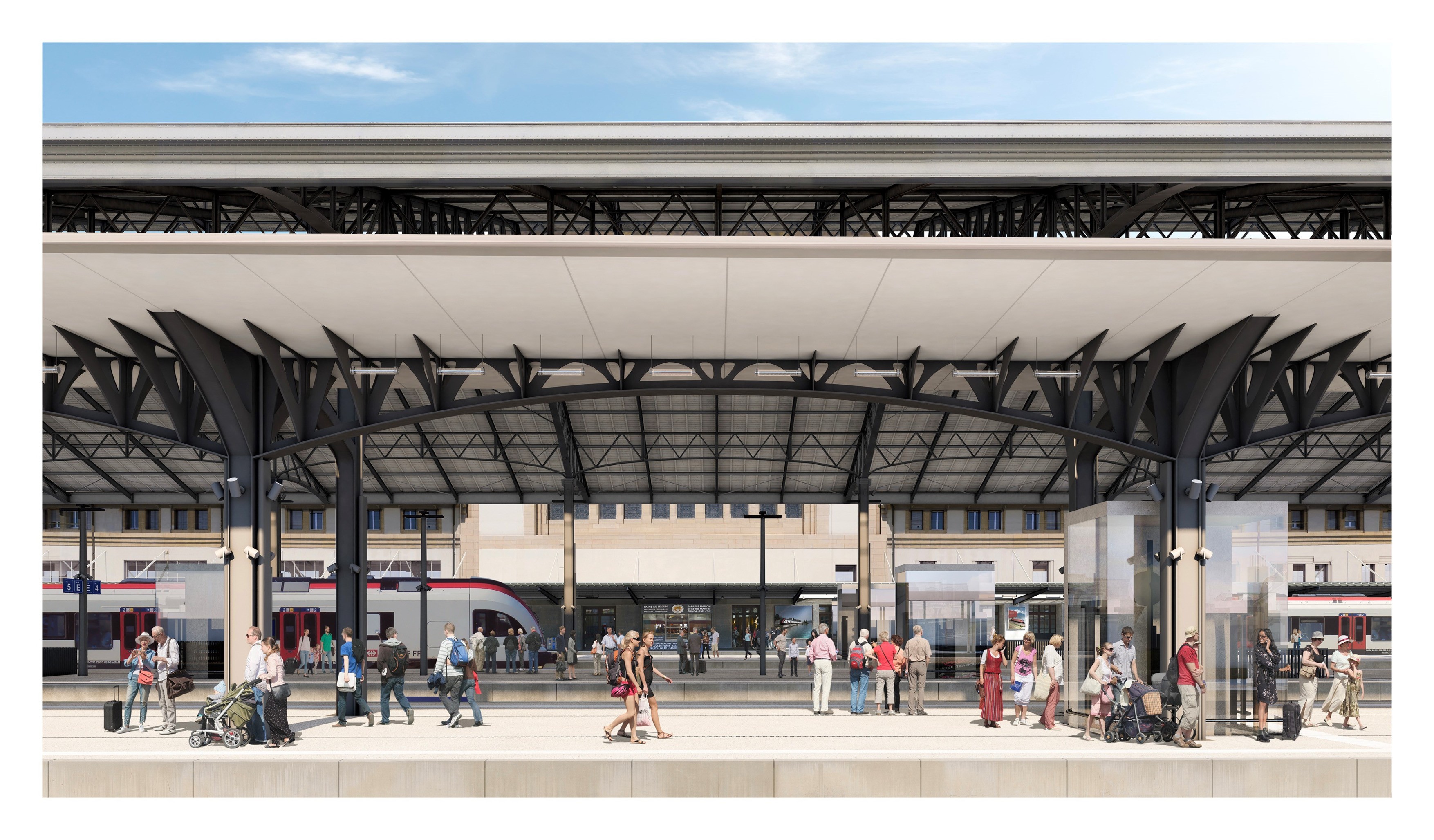 Douze ans de chantier seront nécessaires pour moderniser la gare CFF de ...