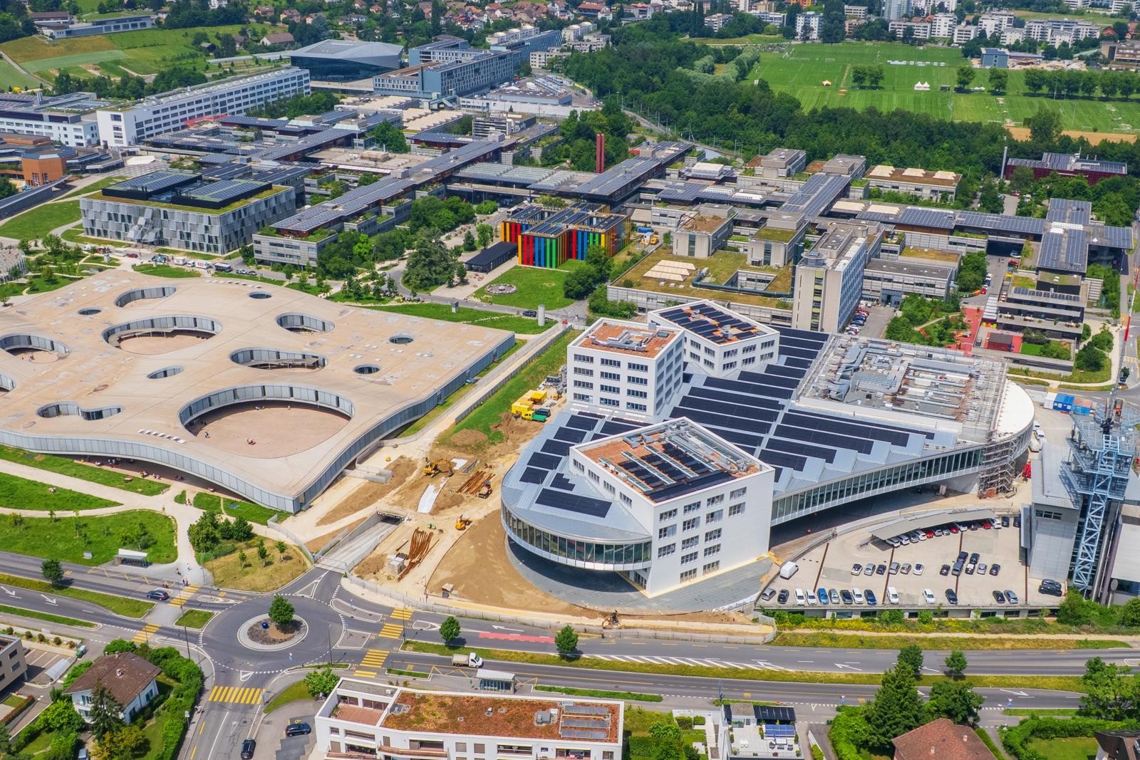 Avec son nouveau complexe, la RTS fait sa révolution à Ecublens | Batimag