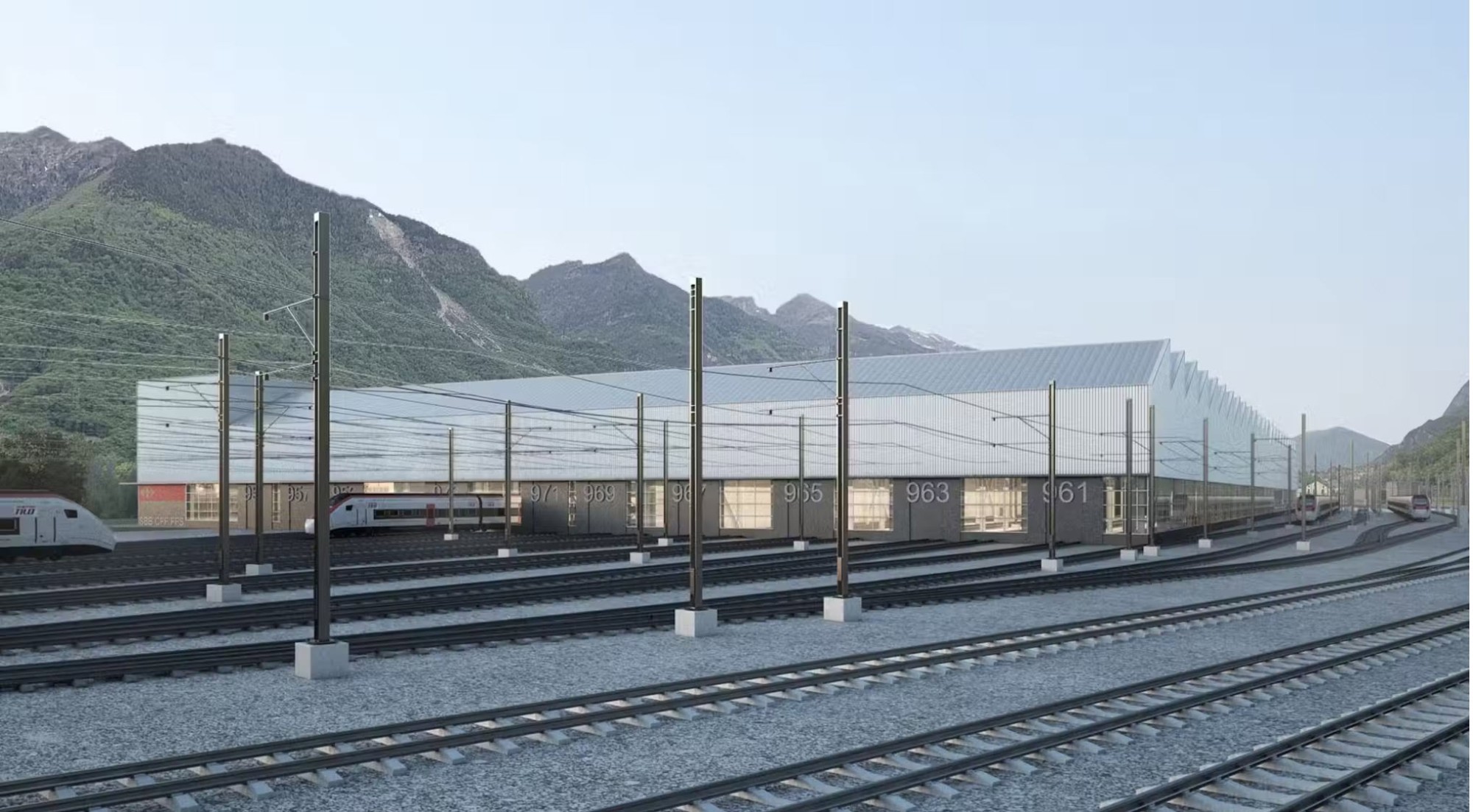 Le chantier d’un nouveau site CFF de maintenance débute à Arbedo | Batimag