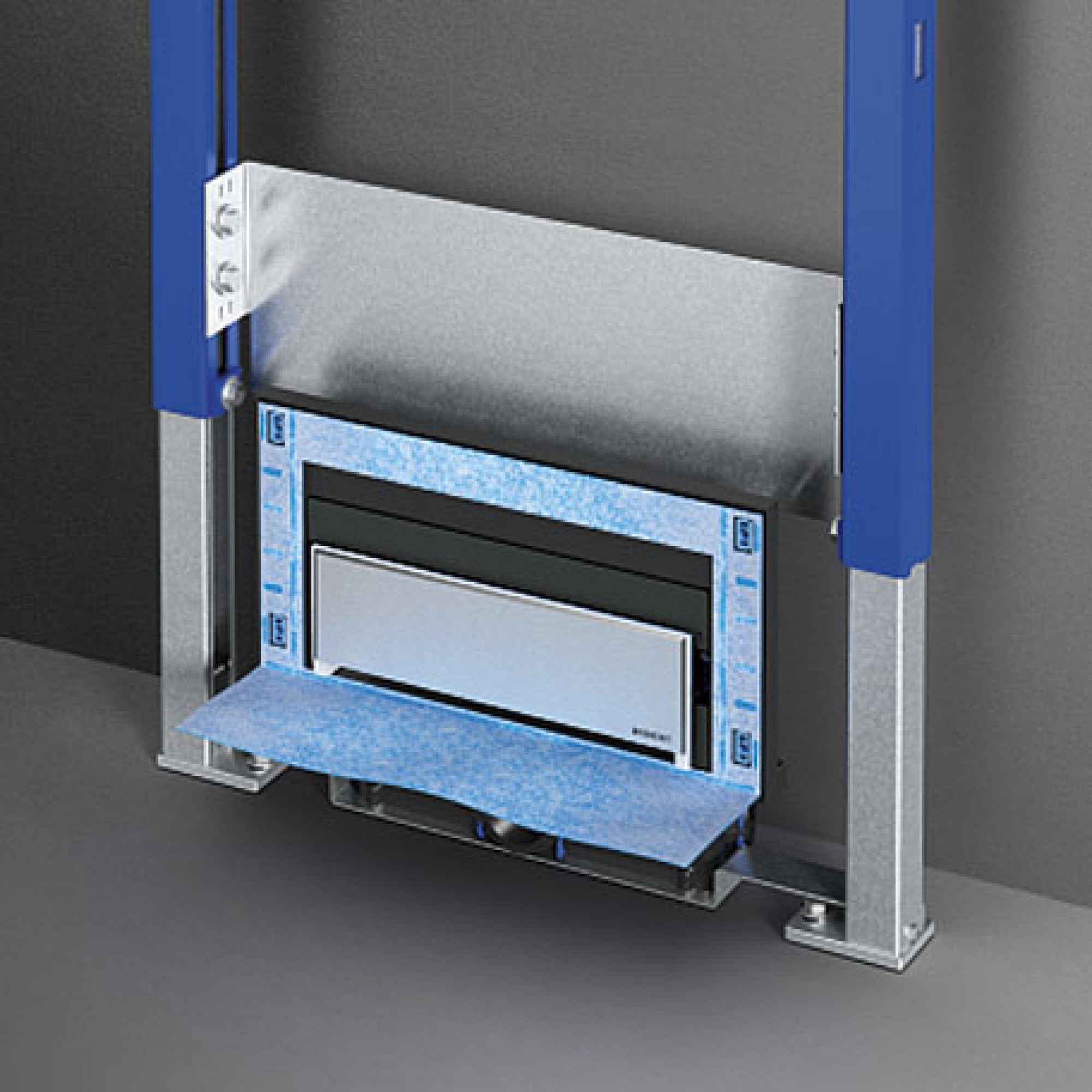 Nouvelle esthétique: élément de douche avec évacuation murale | Batimag