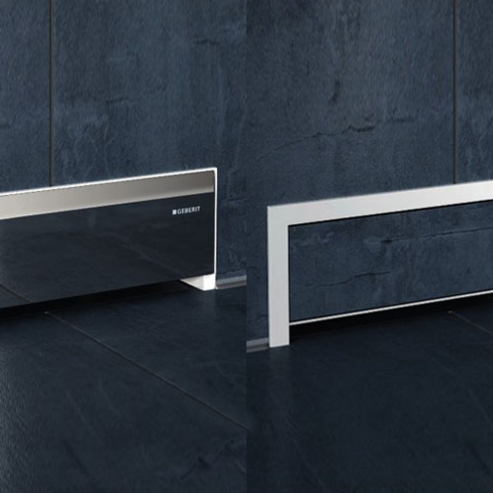 Nouvelle esthétique: élément de douche avec évacuation murale | Batimag